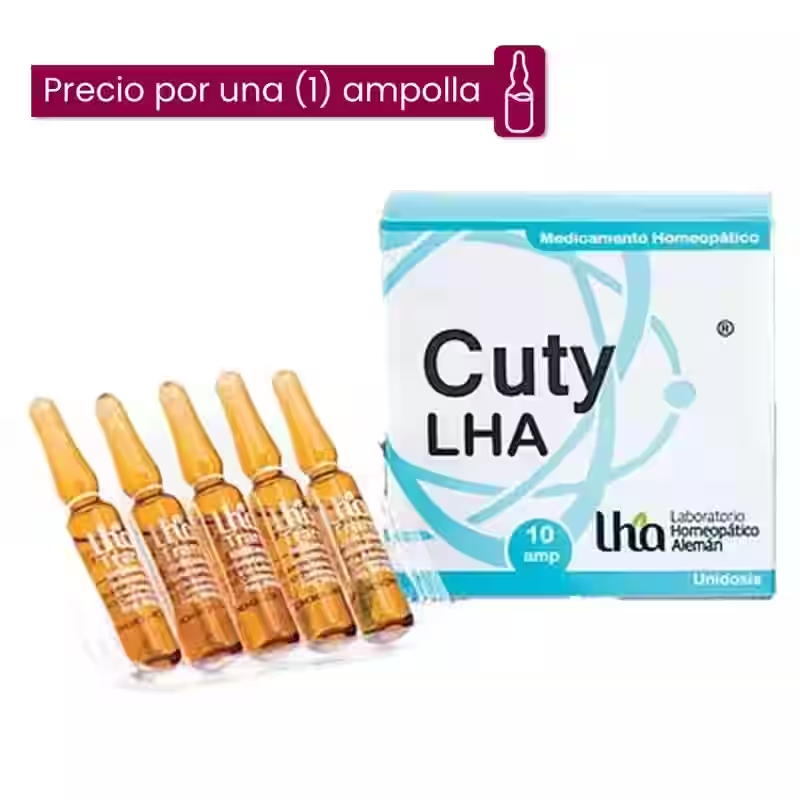 CUTY INYECTABLE LHA | Droguería Especializada Bandar